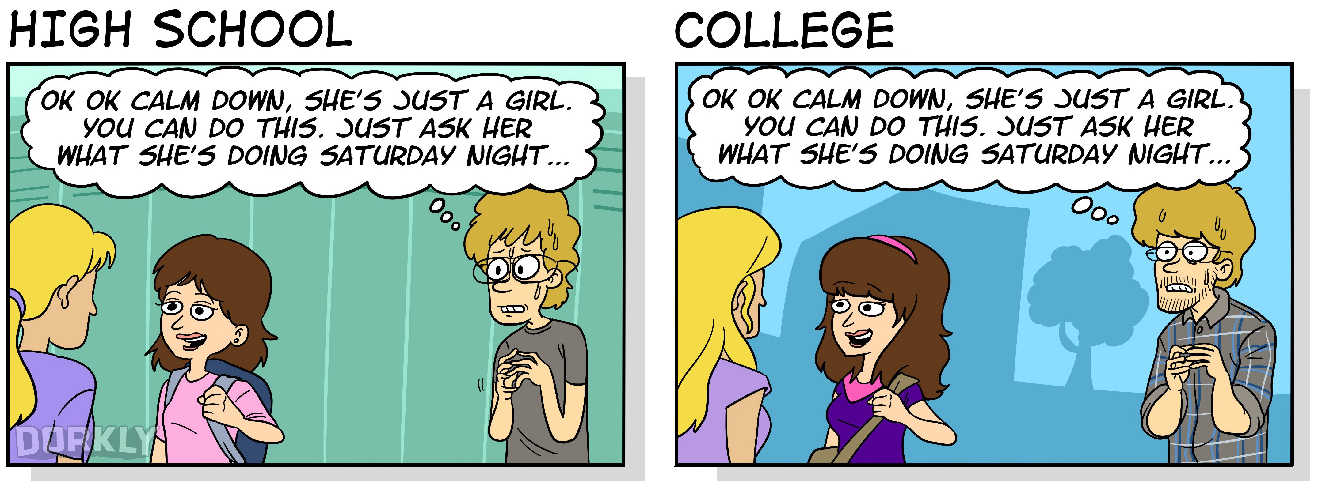 a026ab6f7f034193f1715ff294e801b7-high-school-vs-college-as-a-nerd ...