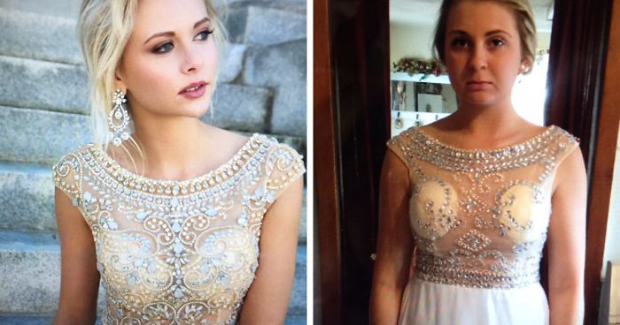 18+ Times Girls Regretted Buying Their Prom Dress Online - Vicious Kangaroo